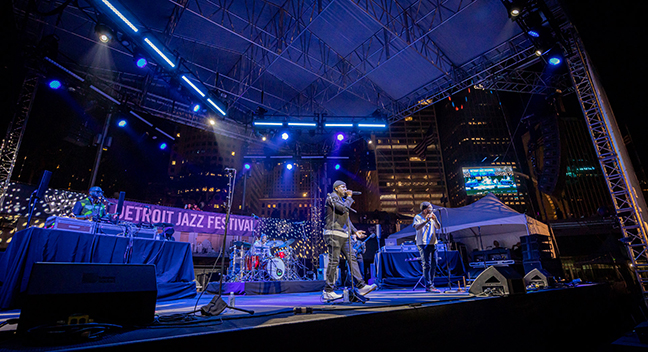 2023 Jazz Festival Shines with High End Systems Lighting